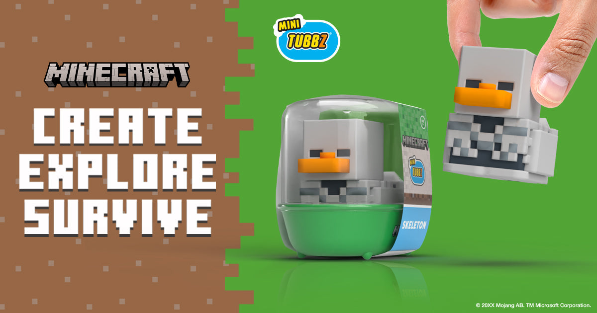 Minecraft: TUBBZ Mini Skeleton – The Cutest Creeper Around! | Numskull