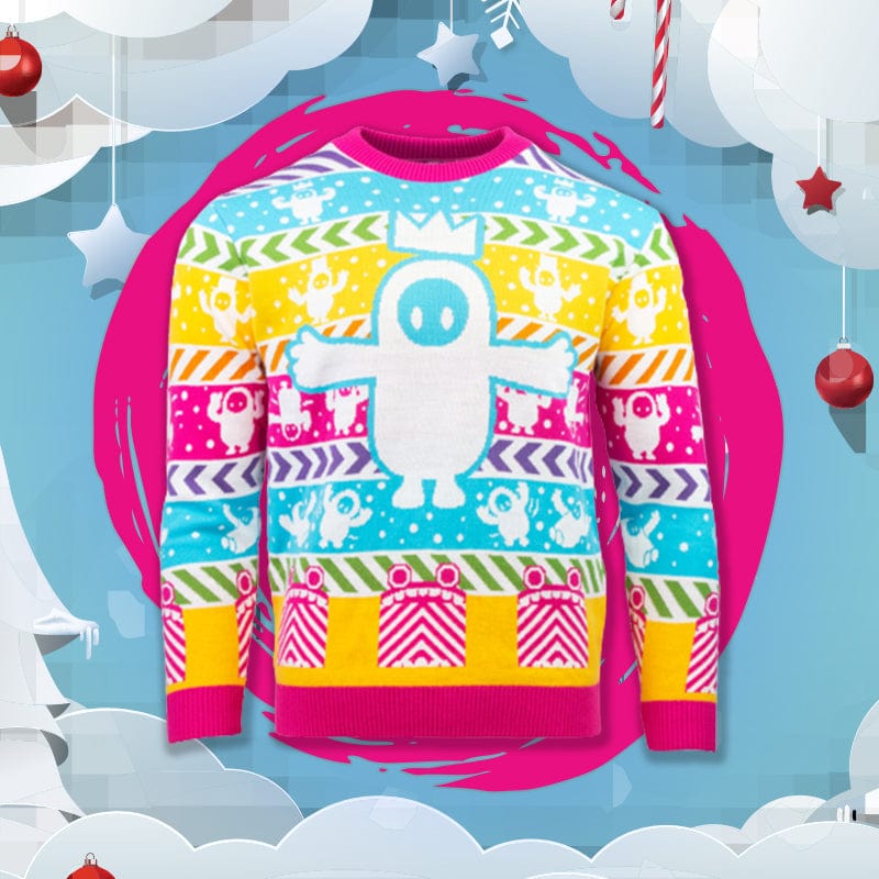 Just Geek - Official Fall Guys Christmas Jumper / Ugly | Numskull