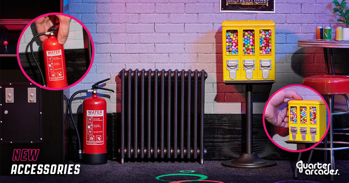 Quarter Arcades: Quarter Scale Gumball Machine