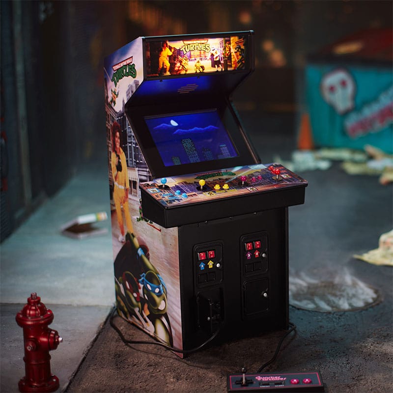 Official Teenage Mutant Ninja Turtles Quarter Size Arcade Cabinet (Exc ...
