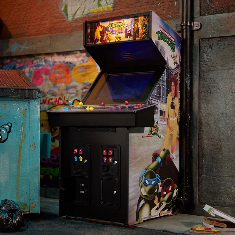 Official Teenage Mutant Ninja Turtles Quarter Size Arcade Cabinet (Exc ...