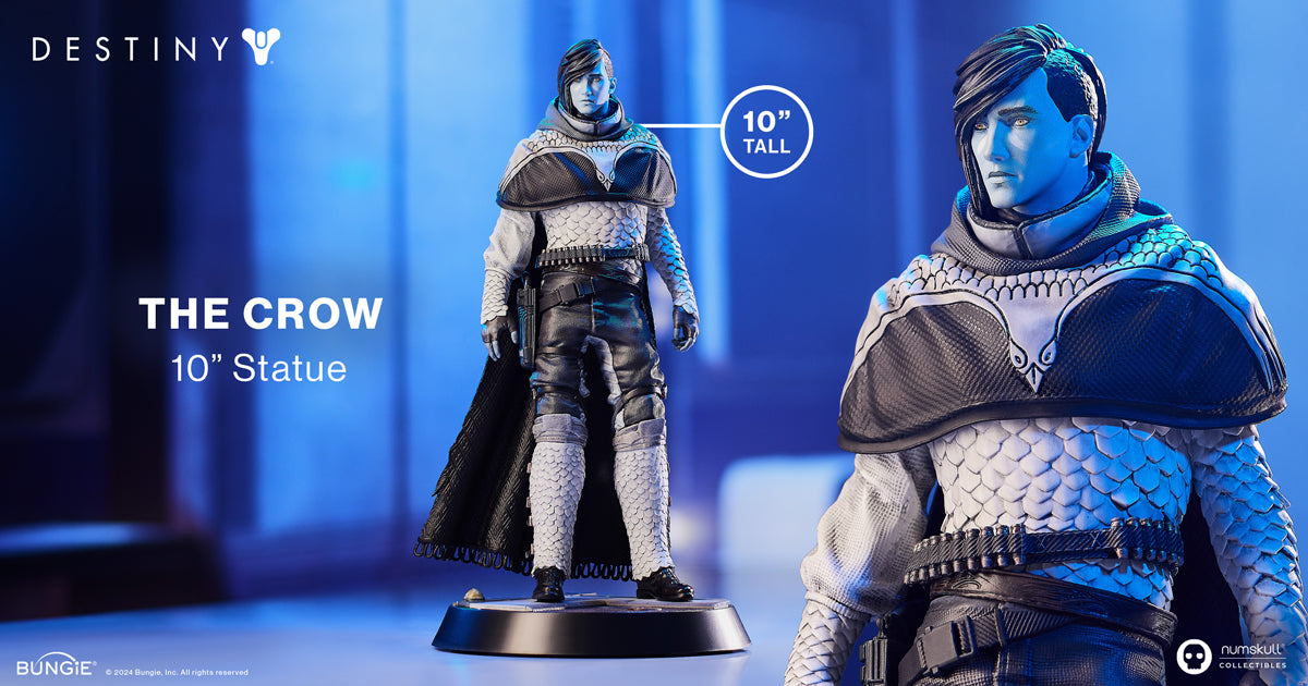 Official Destiny ‘The Crow’ 10” Replica Statue / Figurine