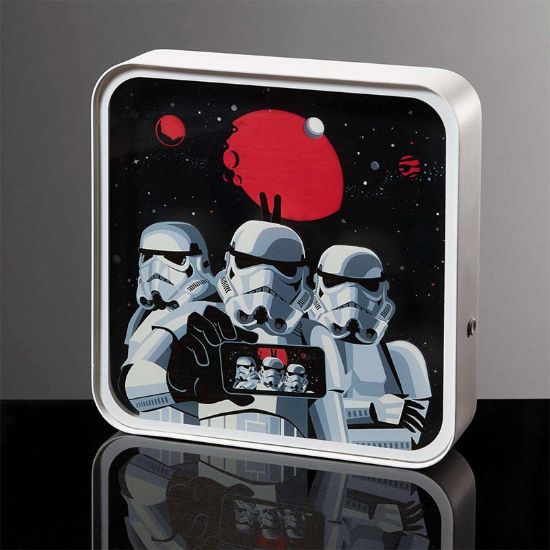 Official Original Stormtrooper Perspex Lamp
