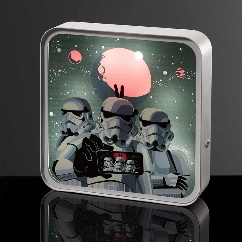 Official Original Stormtrooper Perspex Lamp