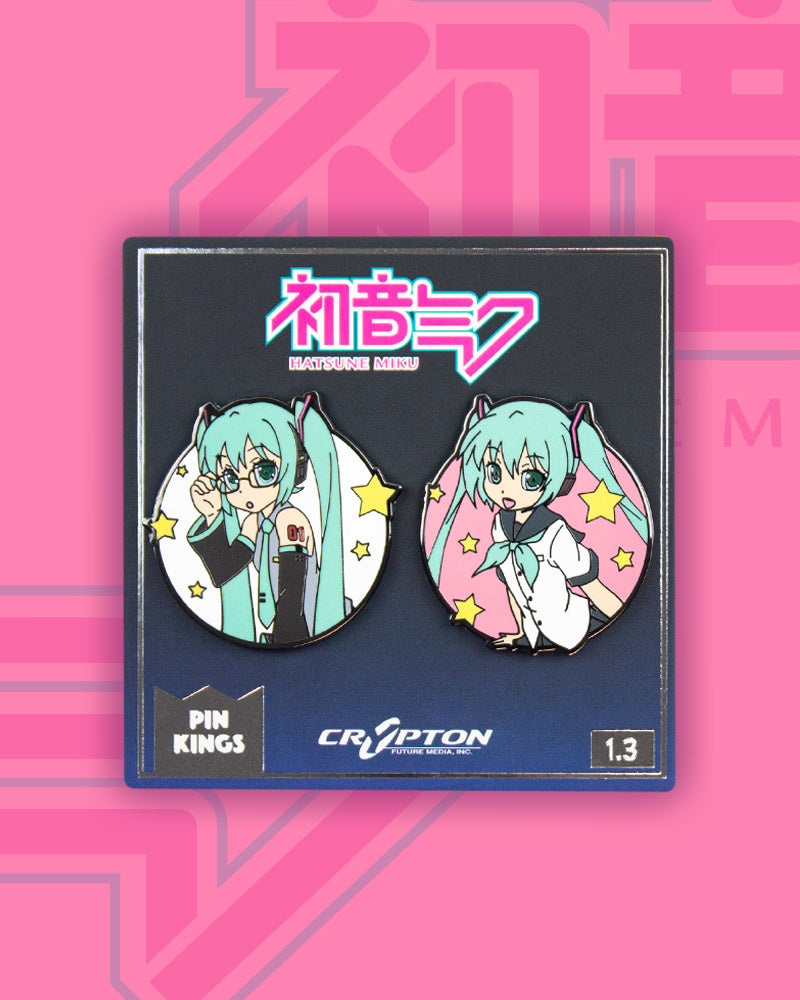 Pin Kings Official Hatsune Miku Enamel Pin Badge Set 1.3