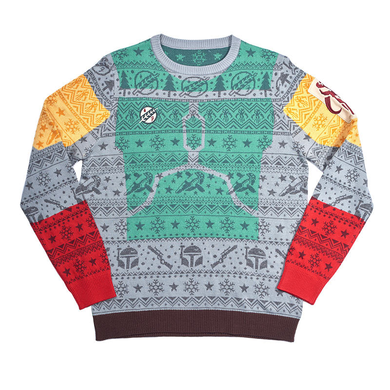 Official Boba Fett Difuzed Christmas Jumper / Ugly Sweater | Numskull